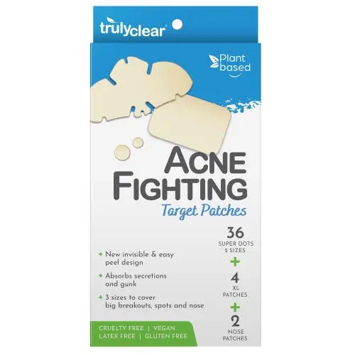 TRULY CLEAR Target Patches, 42 Count - Multicolored