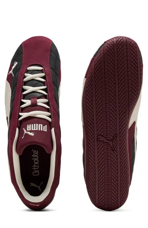 PUMA Speedcat Plus Quilted Sneakers - Ruby Shimmer/warm White