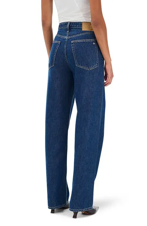 Rag & Bone Featherweight Logan Wide-leg Jeans