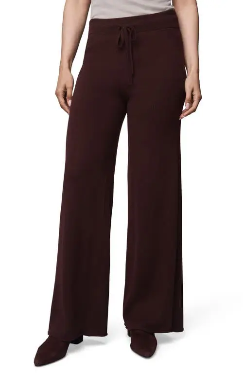 Splendid Georgie Full Length Pants - Dark Plum Purple