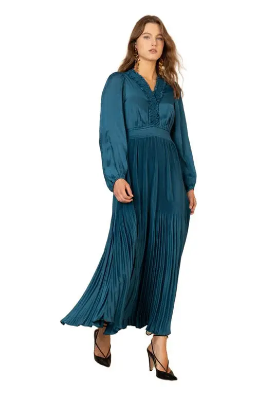 Hale Bob Alisson Charmeuse Maxi Dress