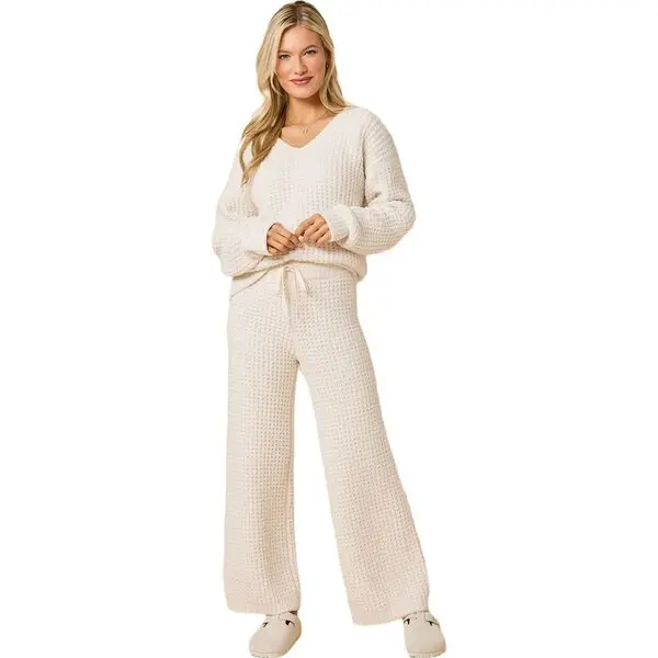 SOFTIES Waffle Marshmallow Lounge Set - Almond