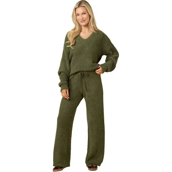 SOFTIES Waffle Marshmallow Lounge Set - Olive