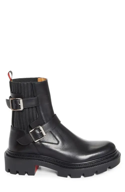 Christian Louboutin Oxybootie College Lugged Engineer Boots  display picture 1