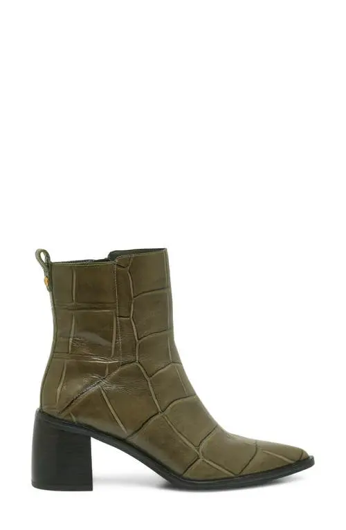 Vince Camuto Lorelai Pointed Toe Bootie - Olive Vine