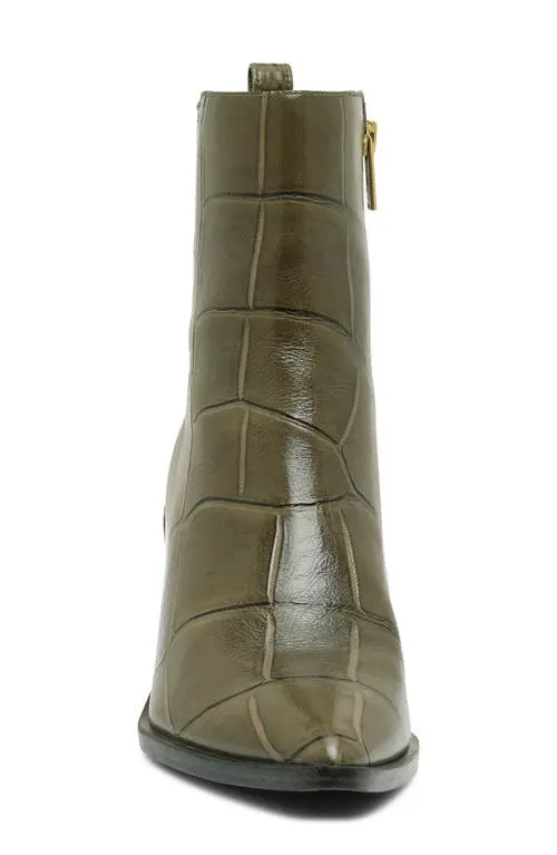 Vince Camuto Lorelai Pointed Toe Bootie - Olive Vine