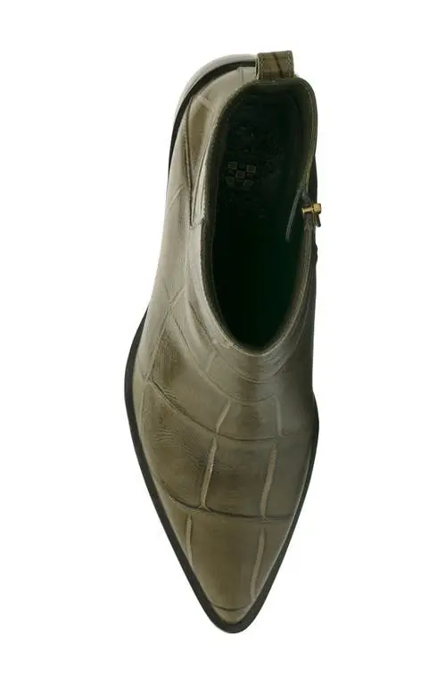Vince Camuto Lorelai Pointed Toe Bootie - Olive Vine