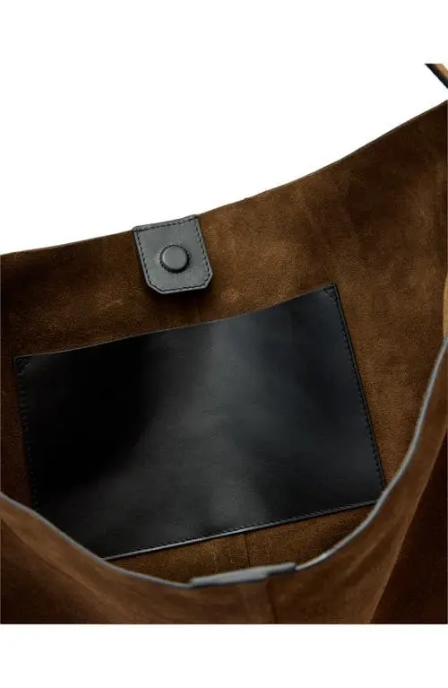 ALLSAINTS Asha Suede Shoulder Bag