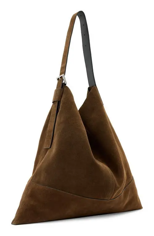 ALLSAINTS Asha Suede Shoulder Bag