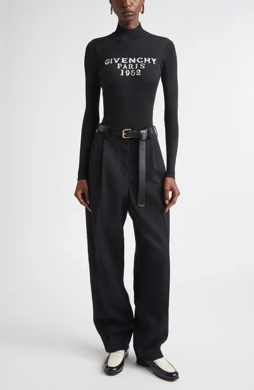 Givenchy Logo Rib Bodysuit