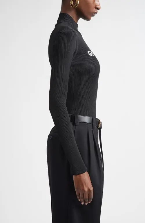 Givenchy Logo Rib Bodysuit