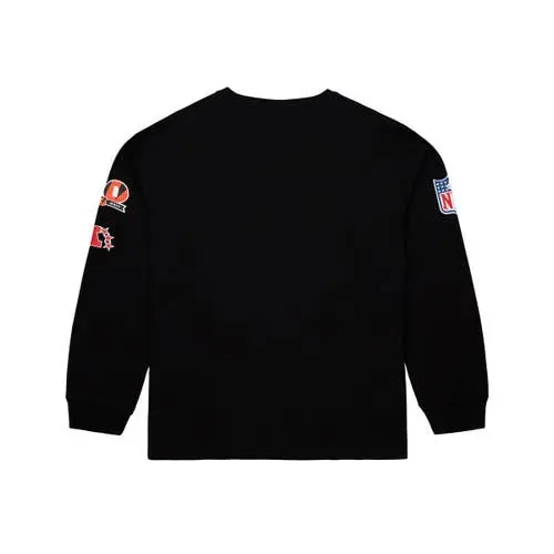 Mitchell & Ness Cincinnati Bengals Training Camp Vintage Logos Long Sleeve T-shirt
