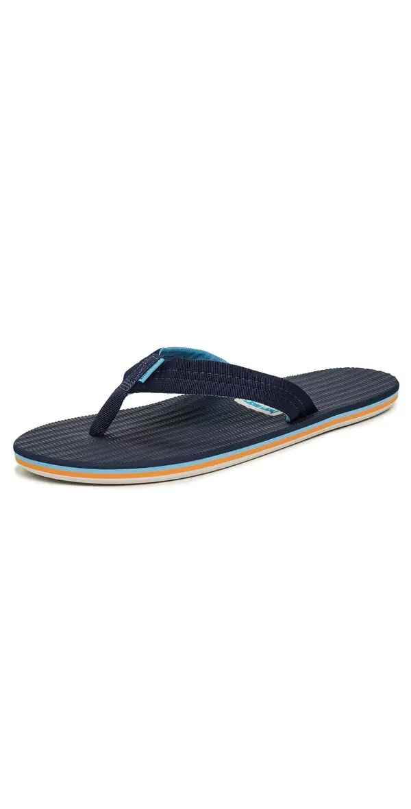 HARI MARI Dunes Flip Flops - Navy