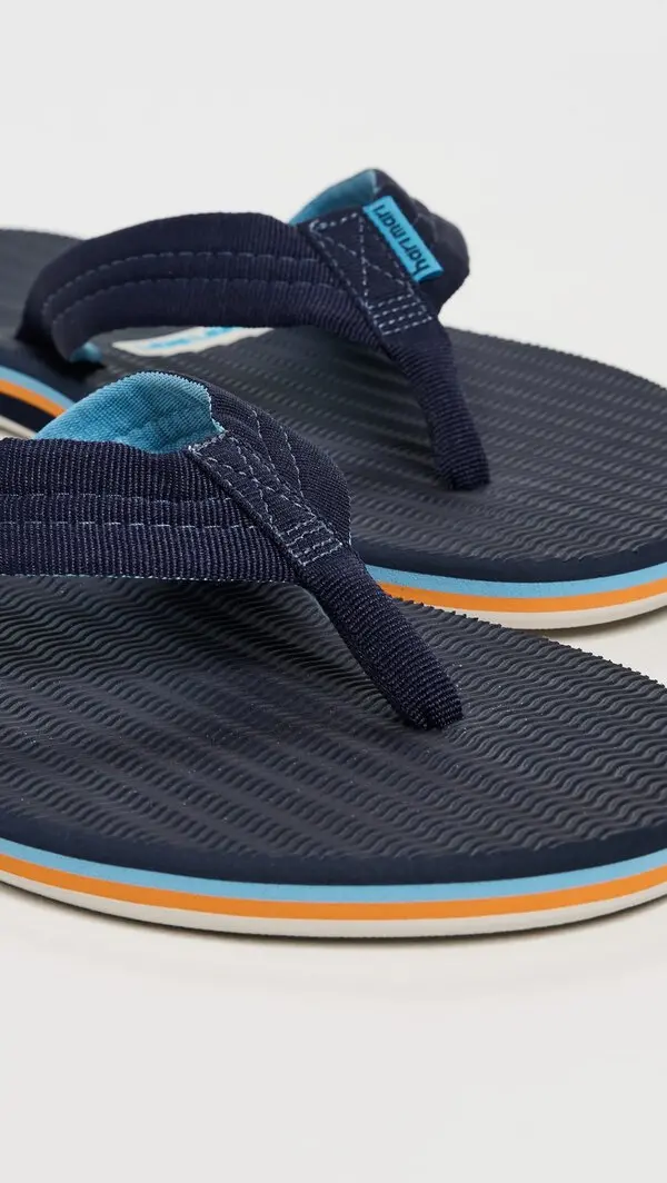 HARI MARI Dunes Flip Flops - Navy