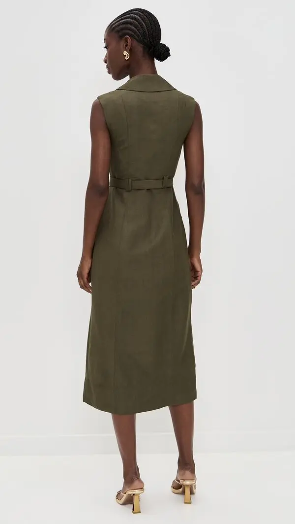 Aje Blake Utility Midi Dress