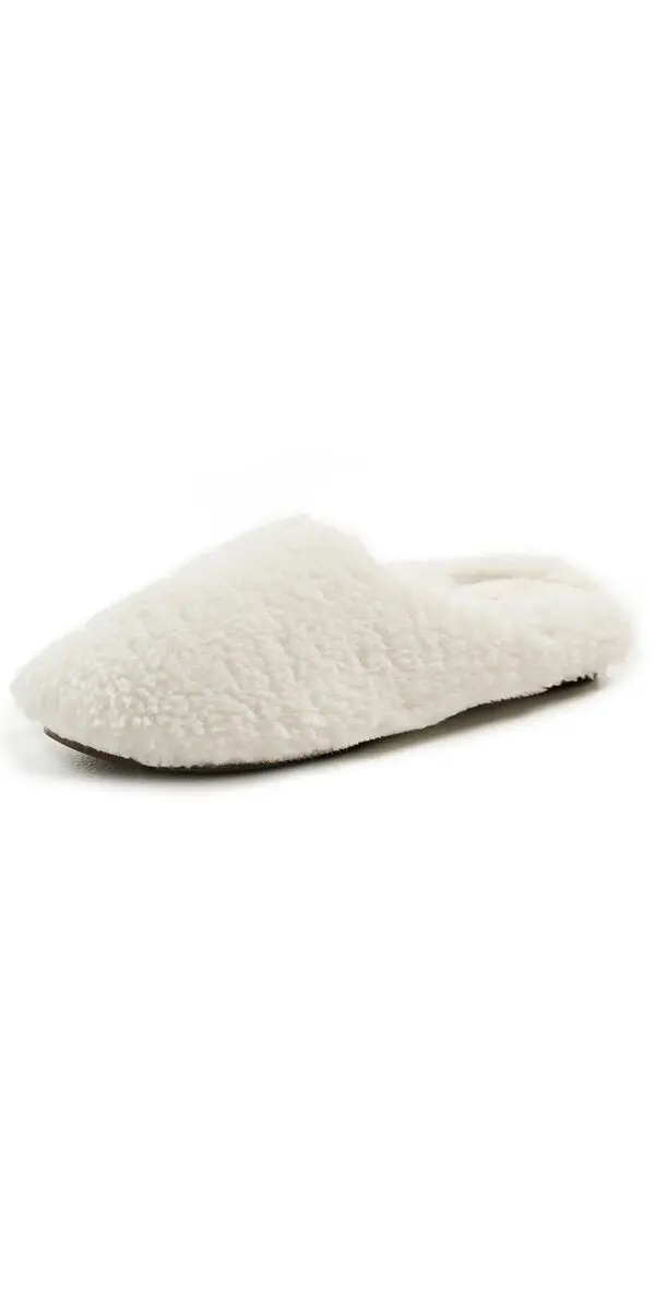 Eberjey Sherpa Slippers - Ivory