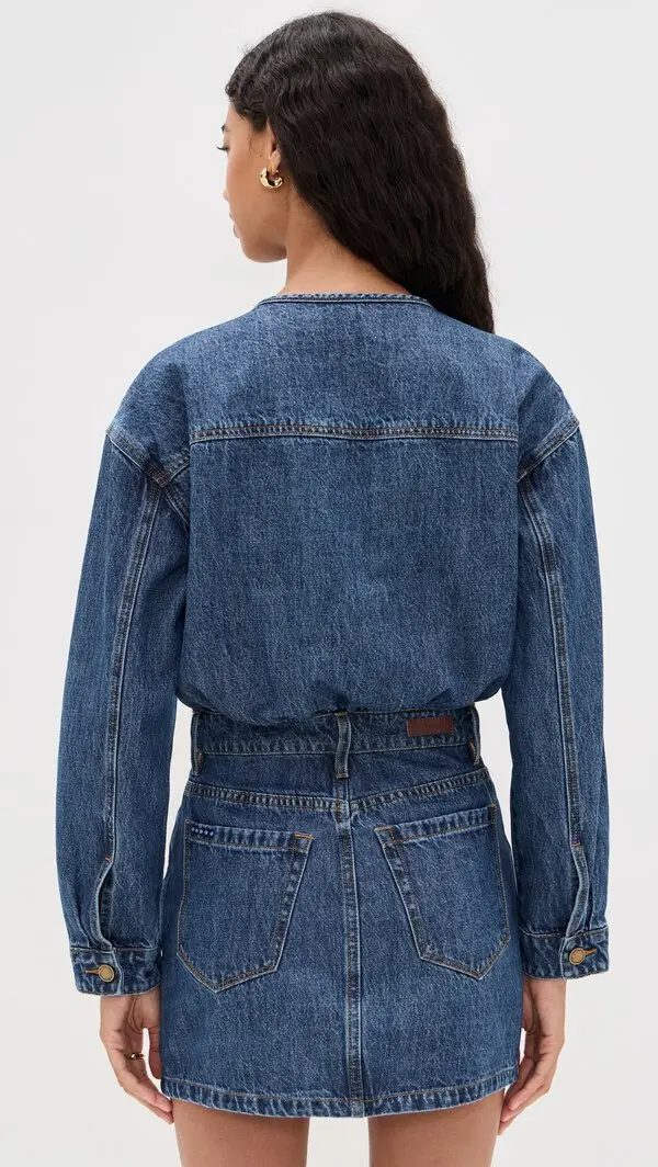 Blanknyc Ready Set Go Denim Mini Dress