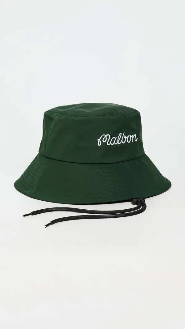 MALBON Bucket Hat - Forest