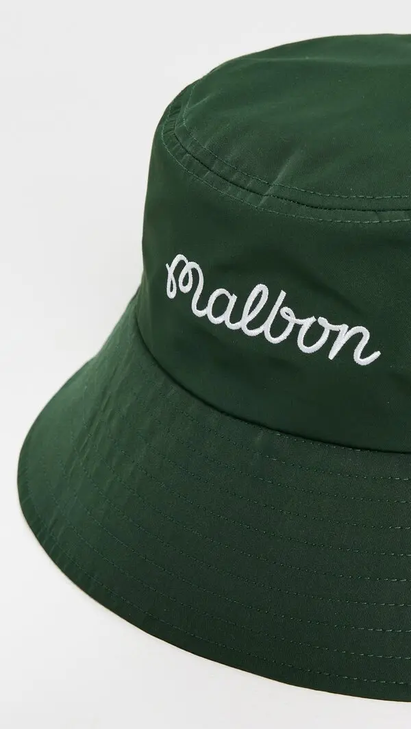 MALBON Bucket Hat - Forest