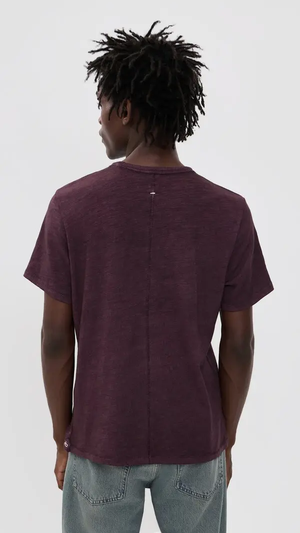 Rag & Bone Washed Classic Flame Tee