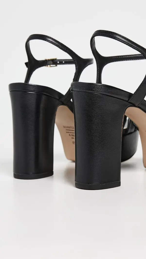 Schutz Keefa Platform Heels - Black