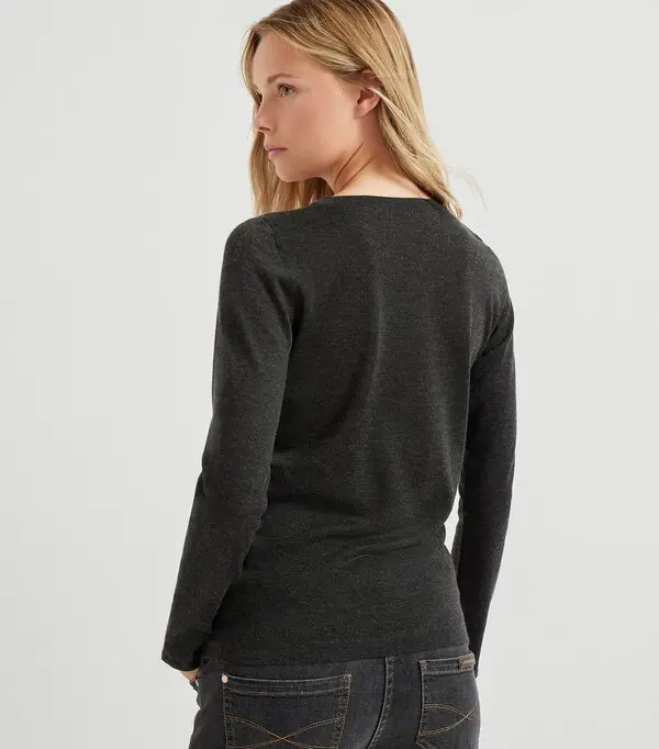 Brunello Cucinelli Cashmere-silk Sweater - Black