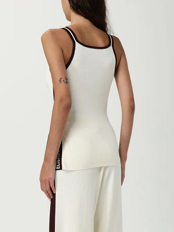 Elisabetta Franchi Tank Top - Milk