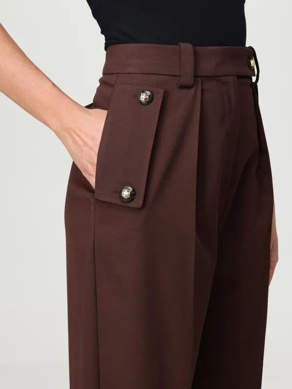 Elisabetta Franchi Wide Leg Trousers