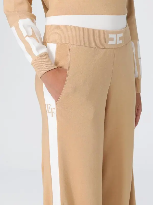 Elisabetta Franchi Wide Leg Pants