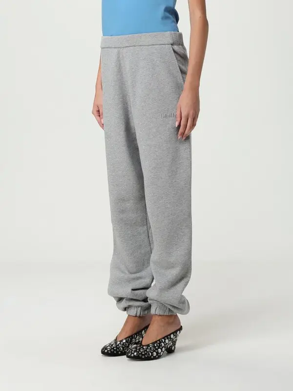 Attico Logo Sweatpants - Grey