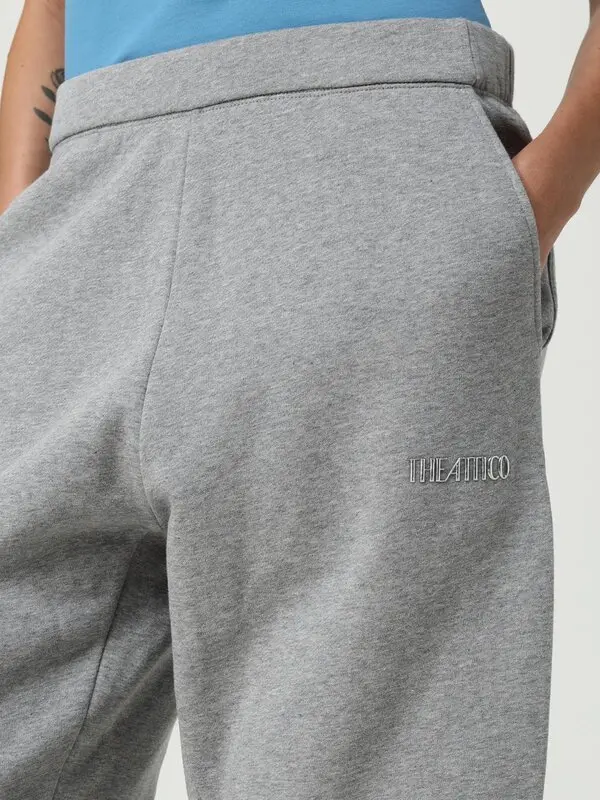Attico Logo Sweatpants - Grey