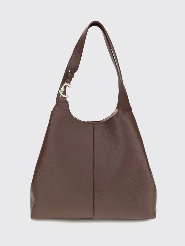 COCCINELLE C-easy Tumbled Shoulder Bag - Red
