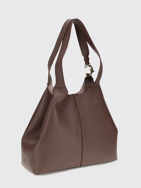 COCCINELLE C-easy Tumbled Shoulder Bag - Red