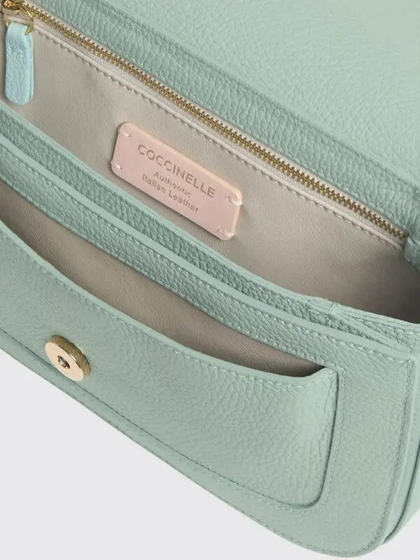 COCCINELLE C-me Grained Bag - Gnawed Blue
