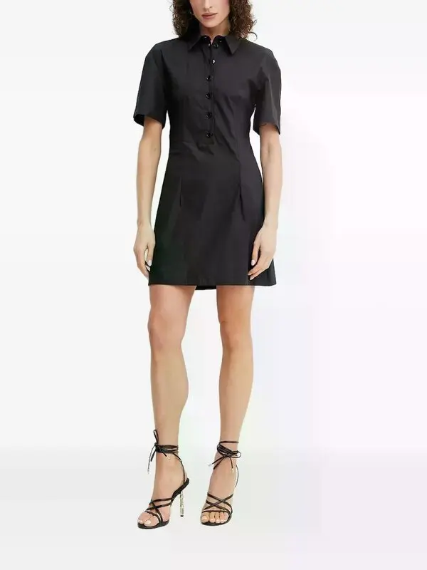 Patrizia Pepe Open-back Button-front Dress