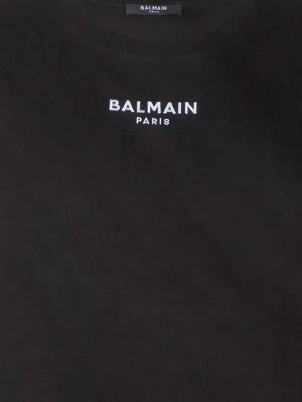 Balmain Embroidered Logo T-shirt