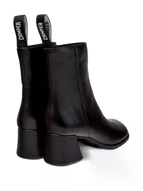Camper 65mm Kora Leather Ankle Boots