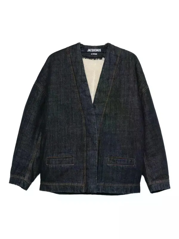 Jacquemus Denim Contrast-stitching Jacket