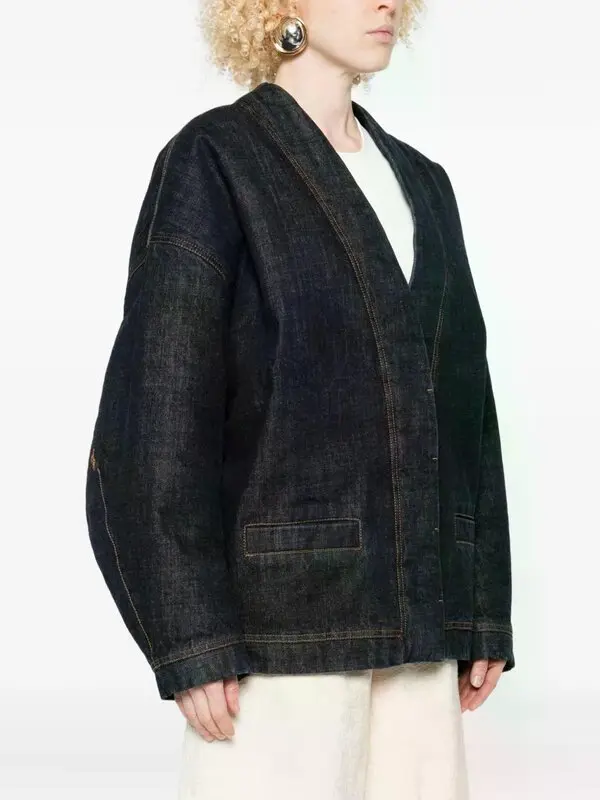 Jacquemus Denim Contrast-stitching Jacket