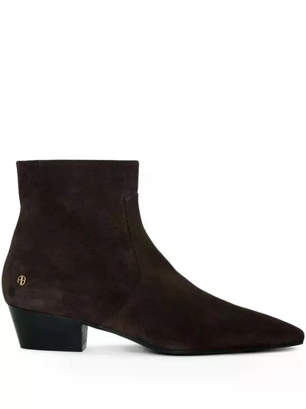 ANINE BING Freya Pointed-toe Boots