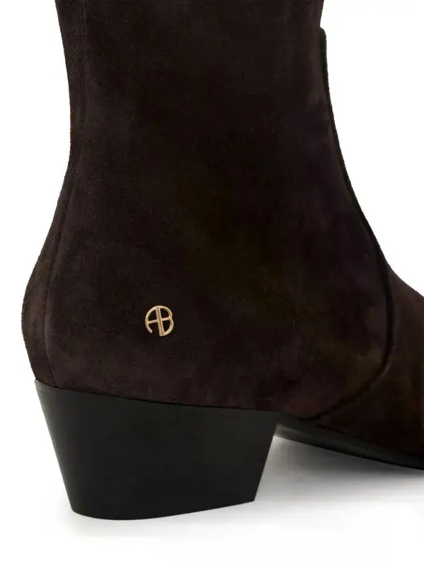 ANINE BING Freya Pointed-toe Boots