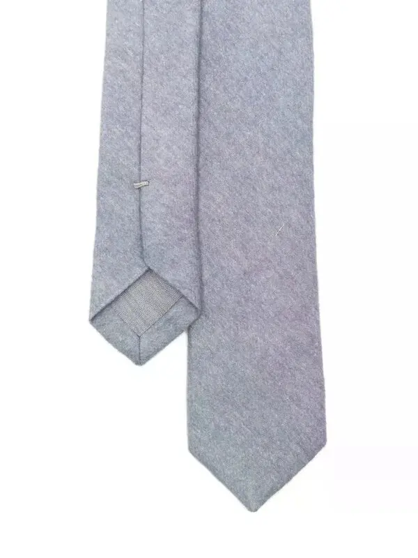 Eleventy Pointed-tip Neck Tie - Blue