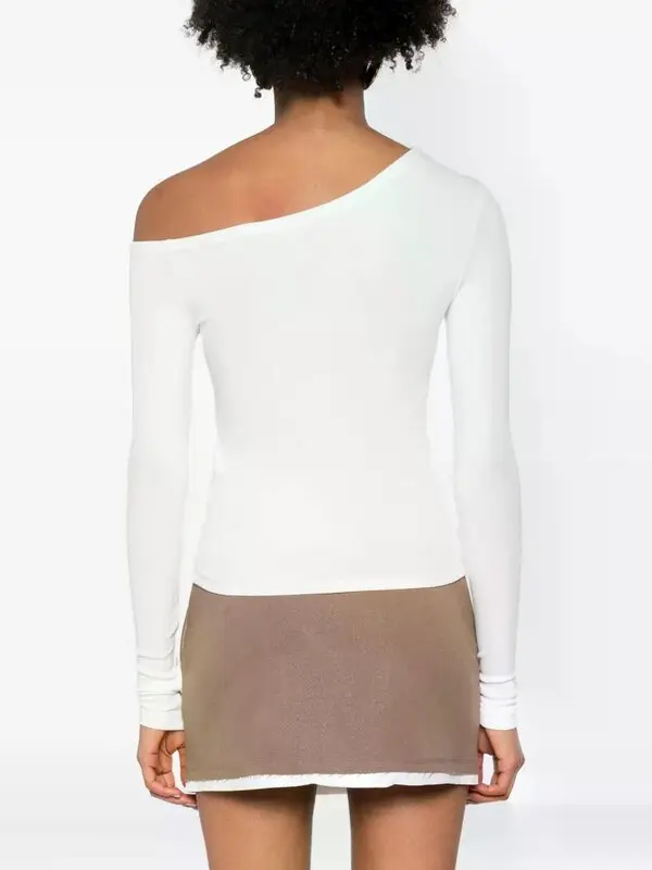 ELEH Button-front Long-sleeve Top
