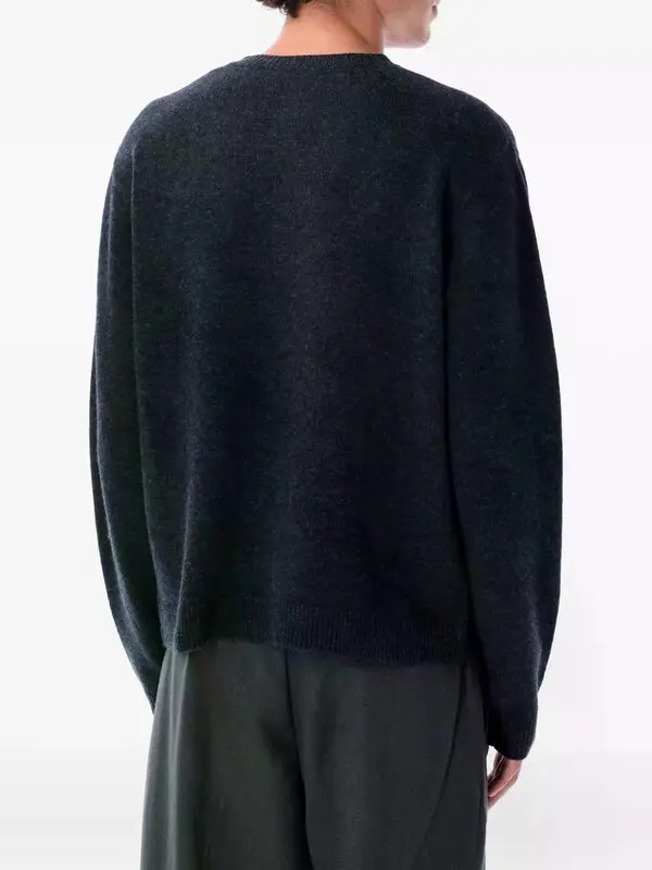 BERNER KUHL Boiled Wool Buttoned Cardigan