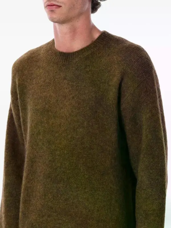 BERNER KUHL Drop Crew-neck Sweater - Brown