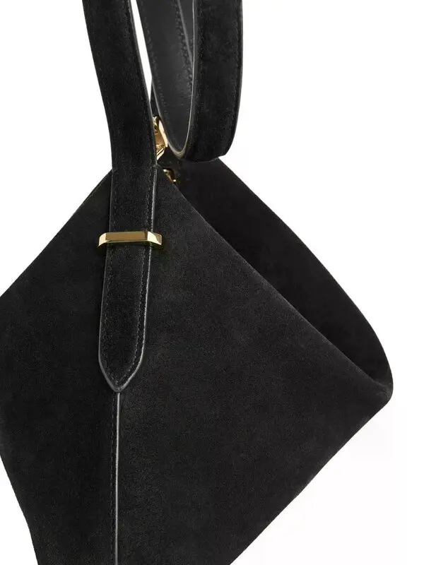 TOTEME Suede Tote Bag - Black