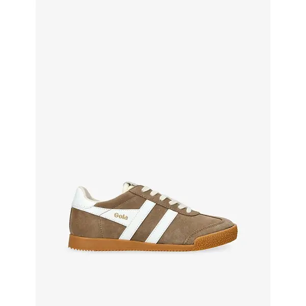 Gola Elan Suede Low-top Trainers - Dk.brn Com