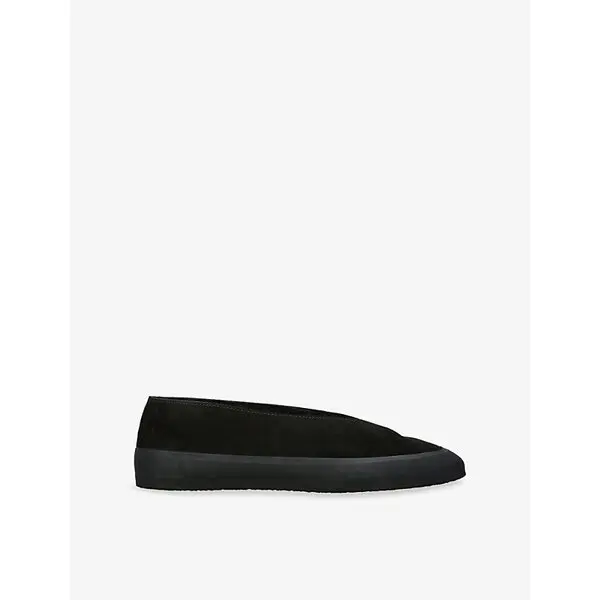 Le Monde Beryl Apres Ski Shearling-lined Ballet Flats - Black