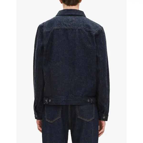 The Kooples Patch-pocket Regular-fit Denim Jacket