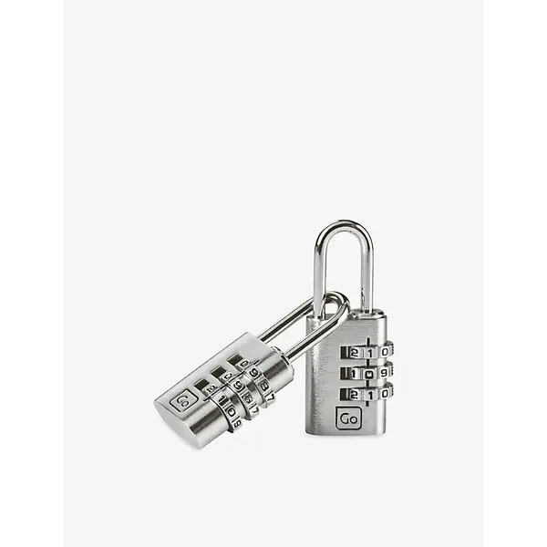 GO TRAVEL Classic Combi Set Of Two Padlocks